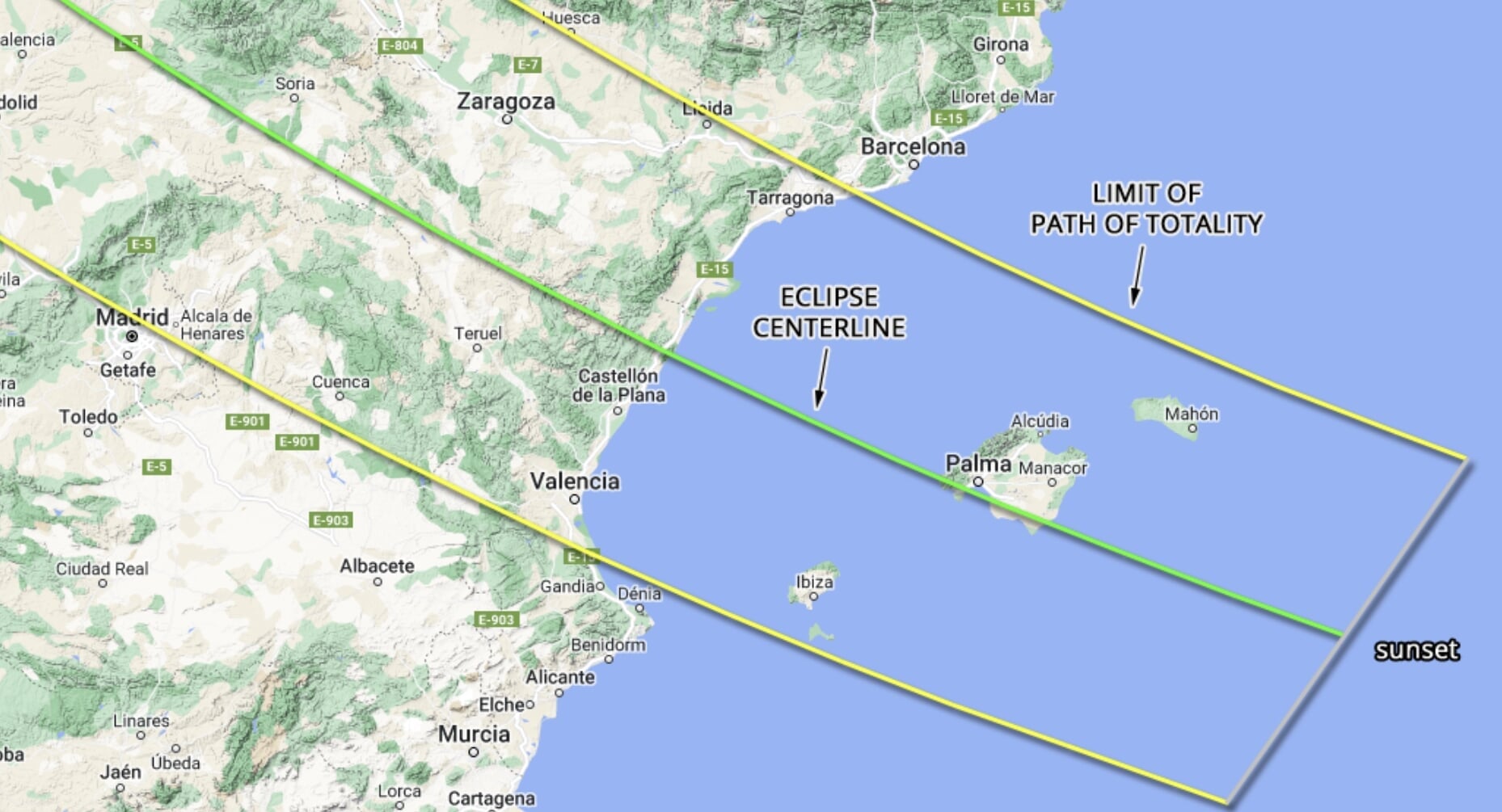 Solar Eclipse Mallorca 2026 by Boat | Port de Pollensa Sunset Trip