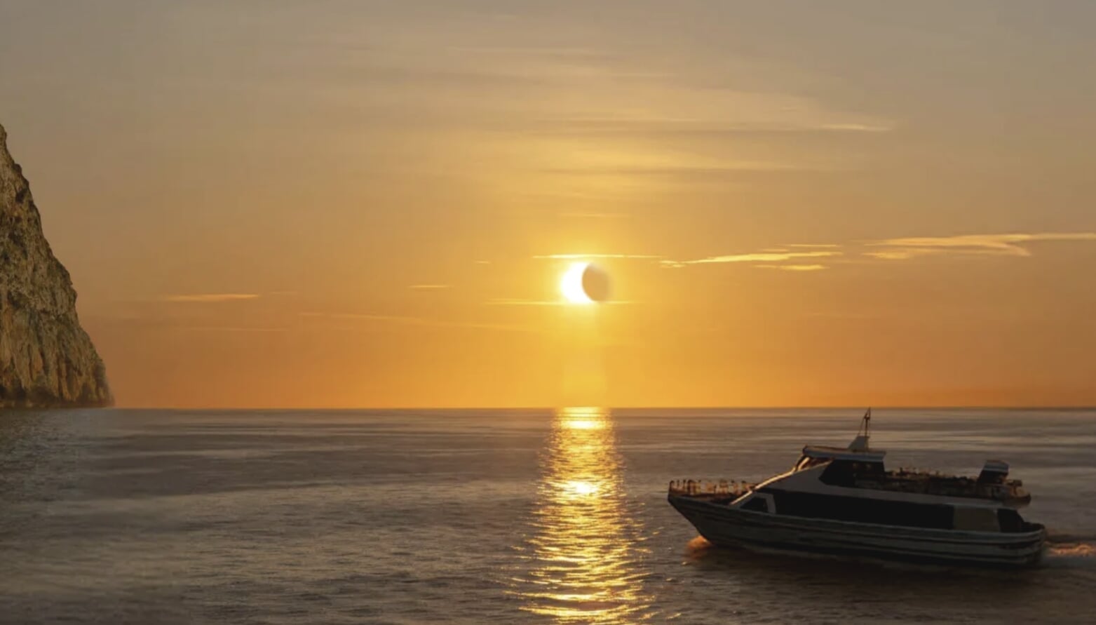 Solar Eclipse Mallorca 2026 by Boat | Port de Pollensa Sunset Trip